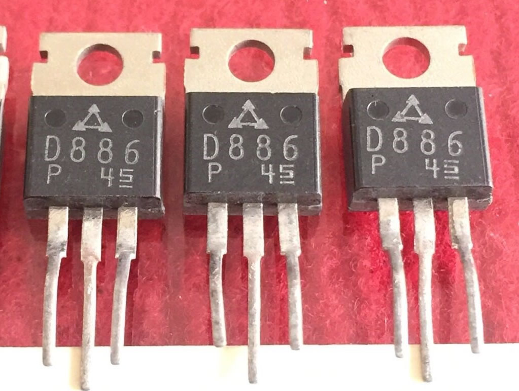 2SD886 D886 New Original Panasonic TO-220 5PCS/LOT, Transistor,IGBT,IC ...